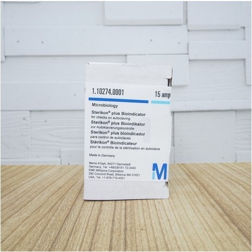 Jual Sterikon Plus Bioindikator 15 amp, 1.10274.0001 Merck | Shopee ...