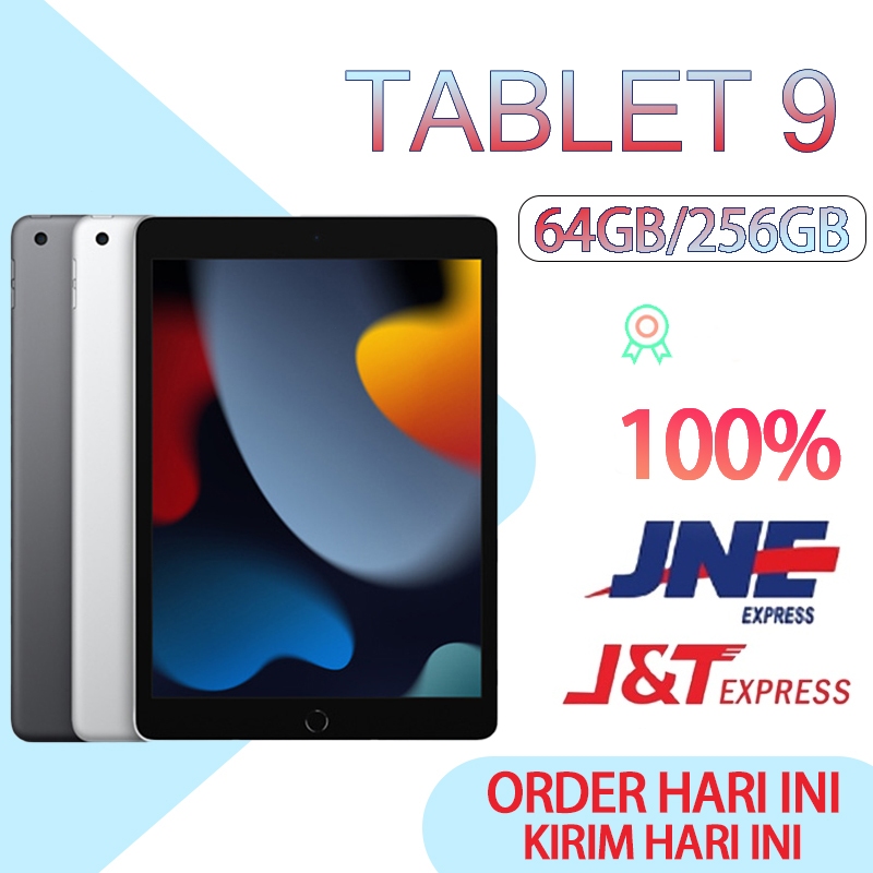 Jual Tablet iPad 9/9th Gen 64G 256Gb 2021 10.2 Inch Wifi Only | Shopee Indonesia