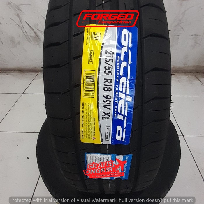 Jual ban mobil tubles merek accelera iota st68 ukuran 215 55 r18 ...