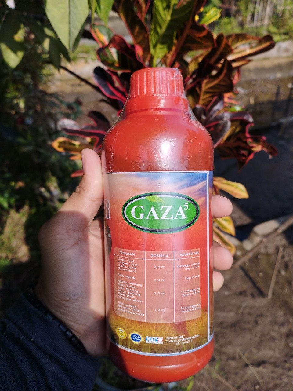 Jual Optimalkan Hasil Panen dengan Pupuk Kalsium Cair KCL GAZA isi 500 ML - Pelebat Tanaman ...