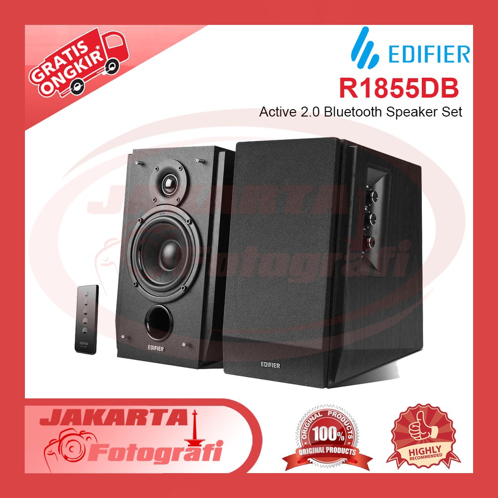 Jual Edifier R1855DB Active 2.0 Bluetooth Speaker Set - Hitam Matte ...