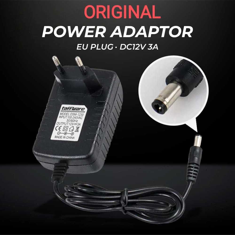 Jual COD - ORIGINAL ADAPTER ADAPTOR DC 12V 2A 3A MURNI TRAFO POWER ...