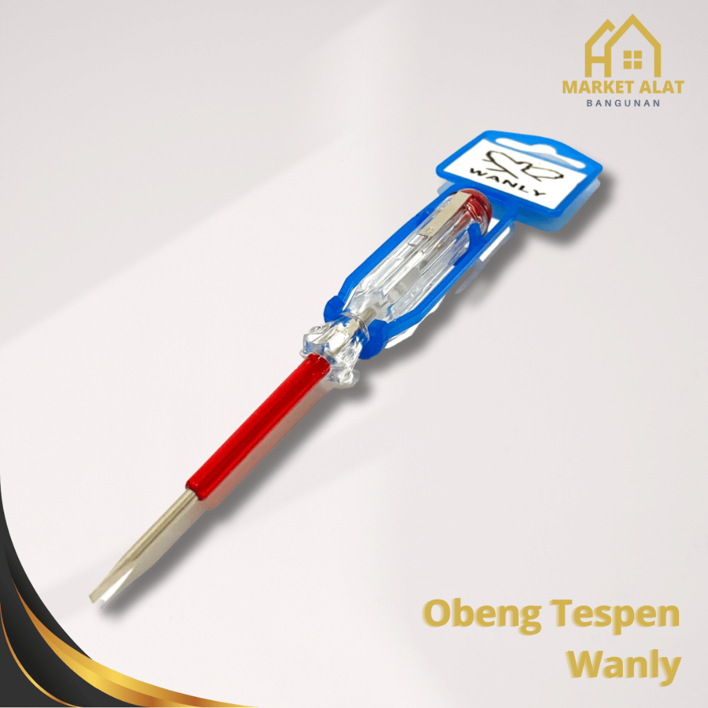 Jual Obeng Tespen Lampu Merah Wanly / Testpen Test Pen | Shopee Indonesia