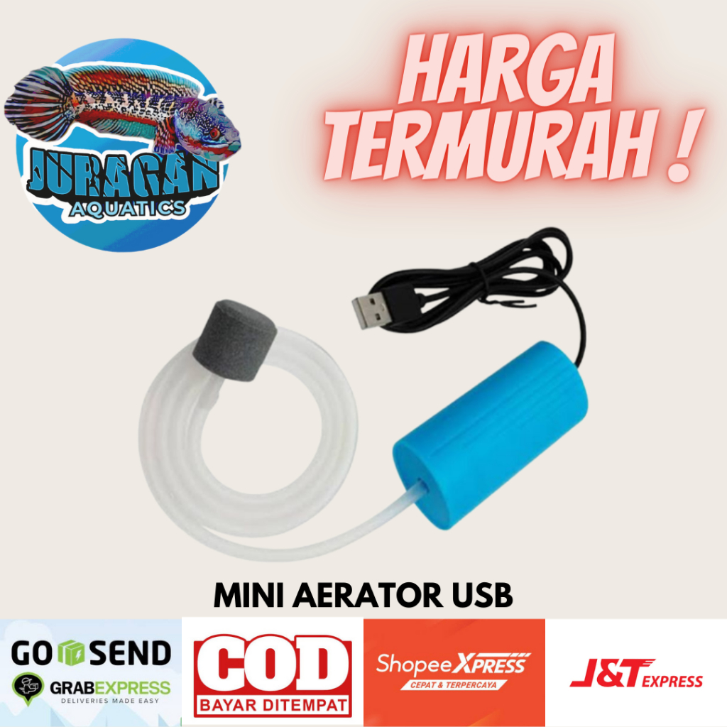 Jual Aerator USB ACDC Air Pump - Air Pump Oxygen Portable Pompa Udara ...