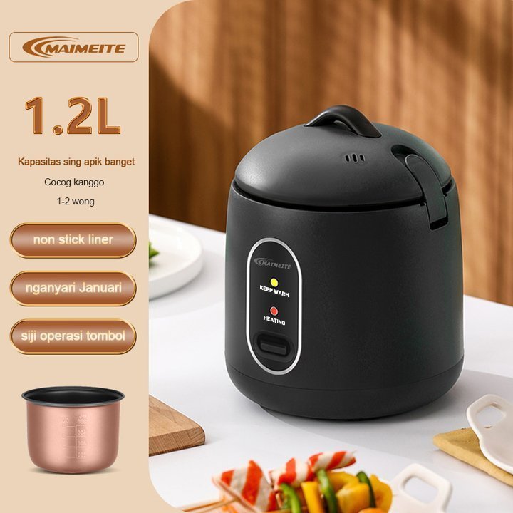 Jual MAIMEITE Rice Cooker Mini/Magic Com Mini Multifungsi/Panci anti ...