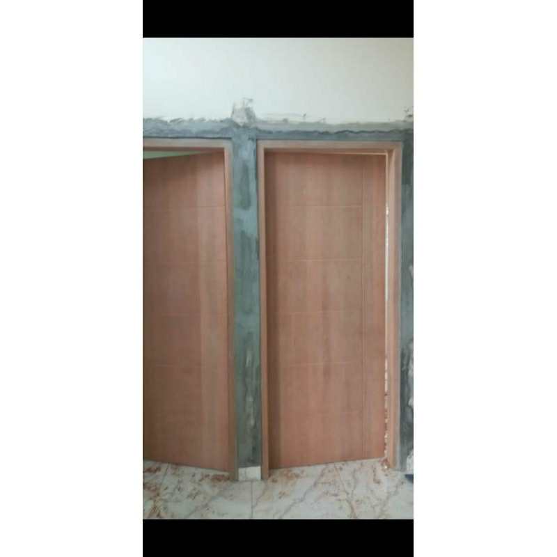 Jual pintu solid merbau custom bahan full 4cm | Shopee Indonesia