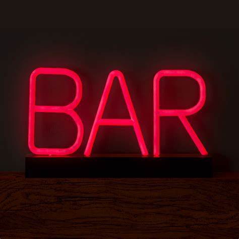 Jual Akrilik custom - BAR - dekorasi -akrilik neon flex - lampu hias ...