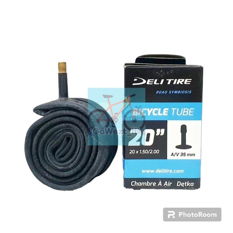 Jual Ban Dalam Sepeda Ukuran 20 x 1.50 / 2.00 Swallow Deli Tire Pentil Motor AV 35mm Anak Lipat ...