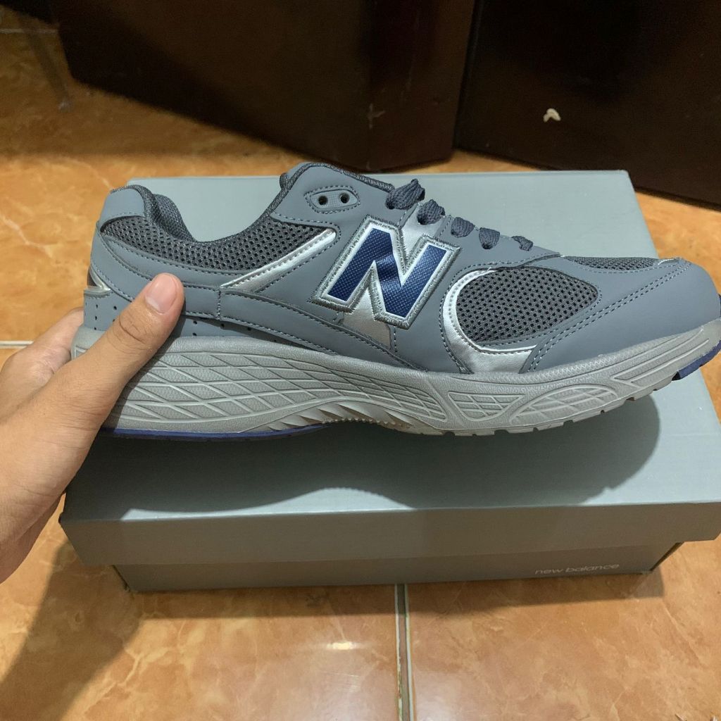 Jual New Balance 2002R Running Grey N-Egry Original BNIB | Sneakers NB ...