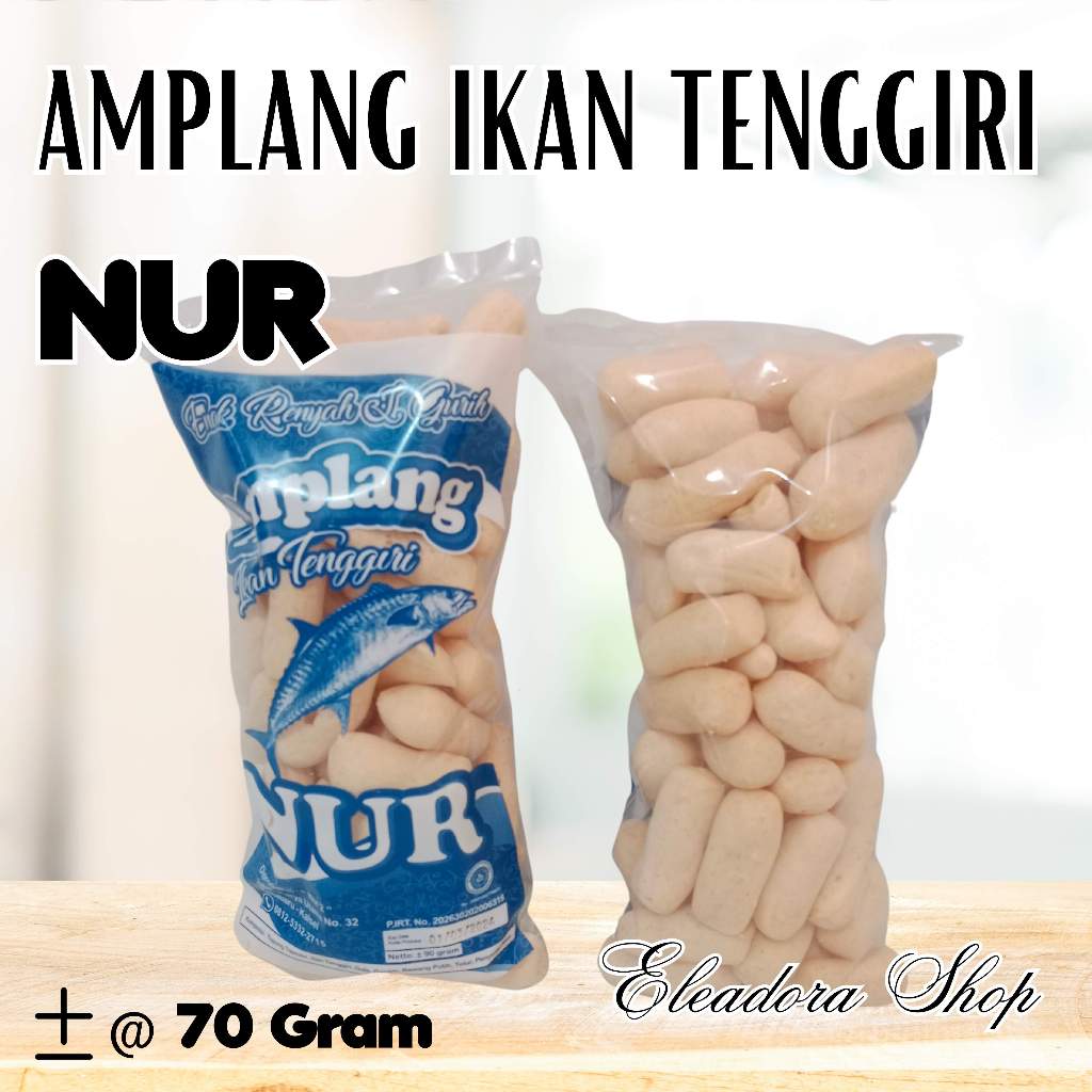 Jual Amplang Ikan Tenggiri Merk Nur Khas Kota Baru - Kemasan Isi ...