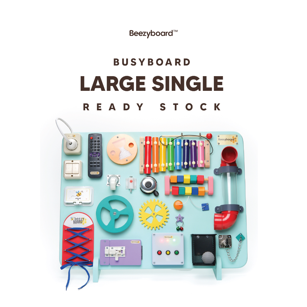 Jual Beezyboard - Busyboard Single Large Ready Stock - mainan papan ...