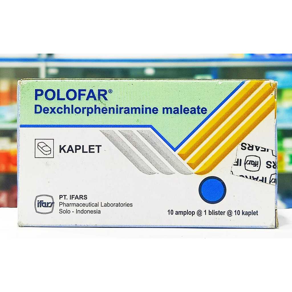 Jual Polofar 2 MG 𝟏 𝐊𝐎𝐓𝐀𝐊 𝐈𝐒𝐈 𝟏𝟎𝟎 𝐊𝐀𝐏𝐋𝐄𝐓 - Mengatasi Alergi Gatal-Gatal ...