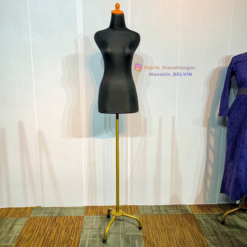 Jual Manekin Wanita Plastik Lapis Kain | Dress Maker Kain | Kaki ...