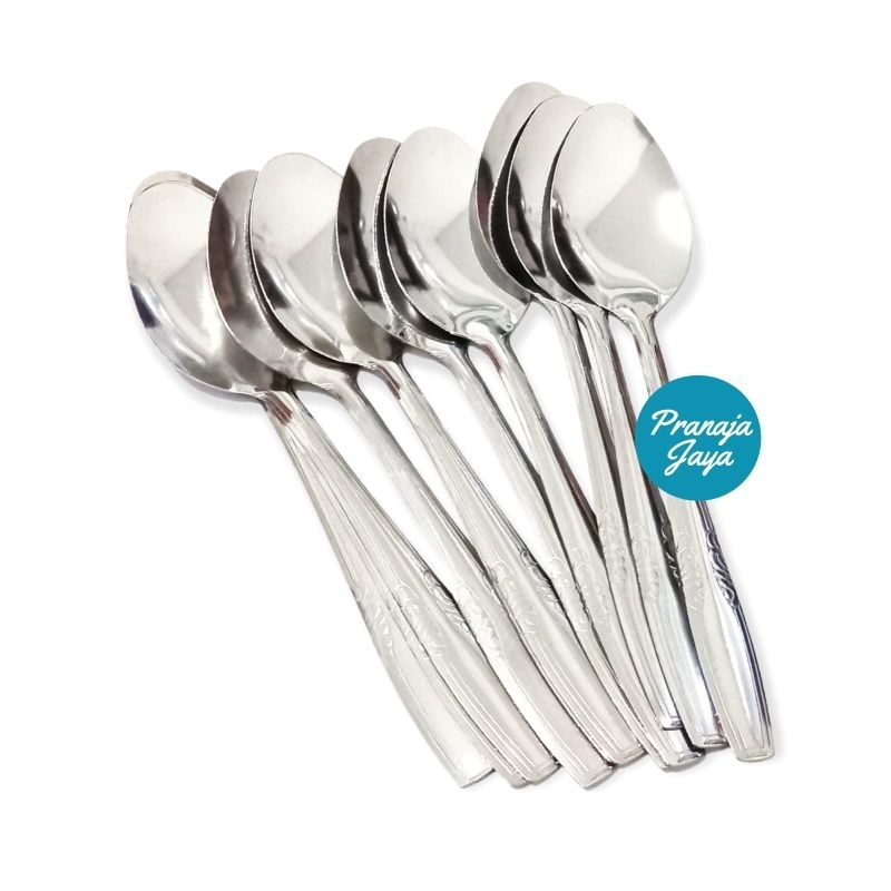 Jual Sendok Makan Stainless 1 Lusin (12pcs) | Shopee Indonesia