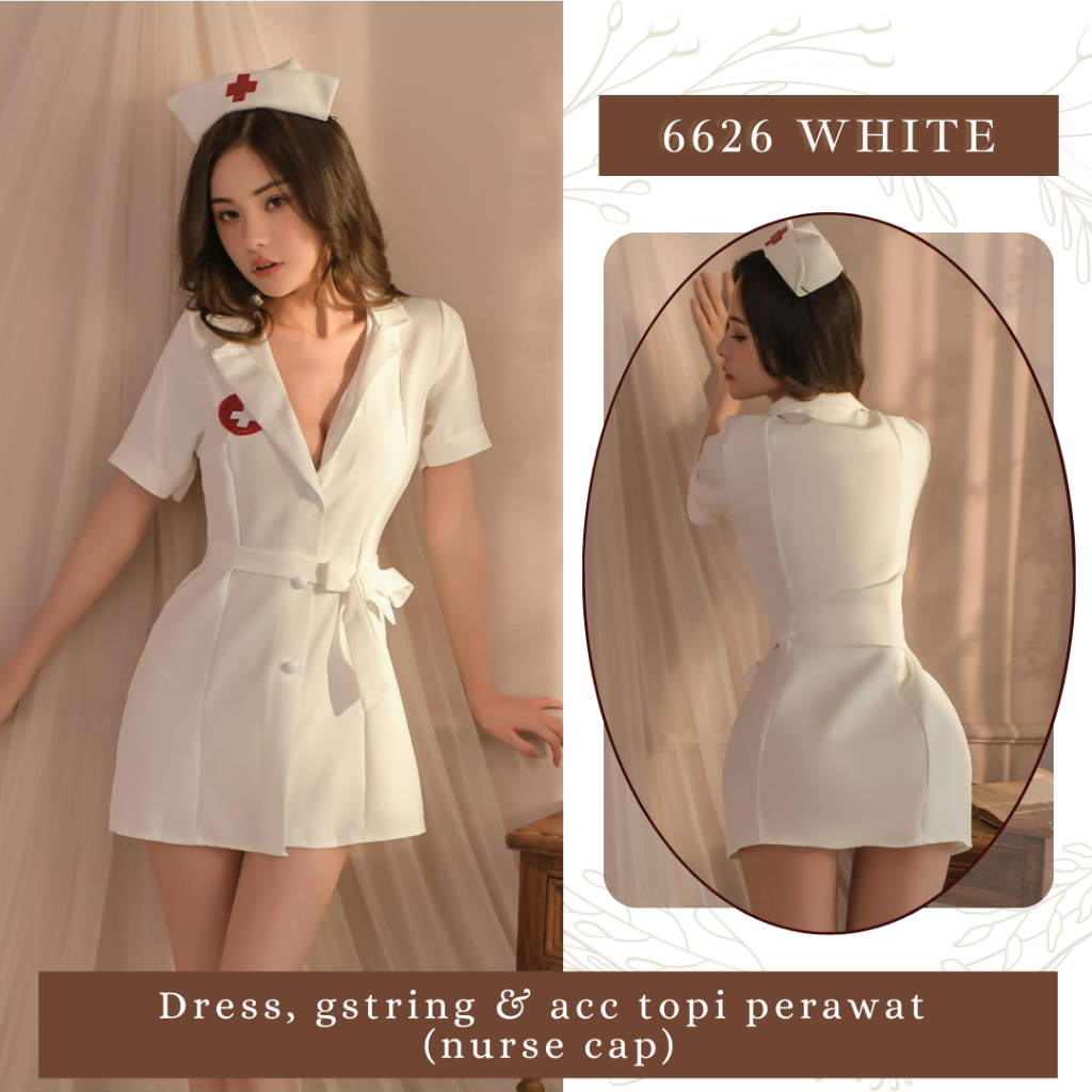 Jual Sexy Kisser Lingerie Costume Cosplay Suster Nurse Collection