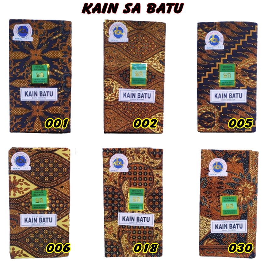 Jual Kain Batu SA (SULTAN ADIL) 001,002,005,006,018,030 | Shopee Indonesia