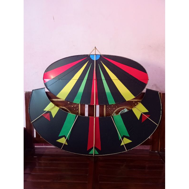 Jual layang layang gapangan pegon lodoyo motif UK 1 meter (sudah ...