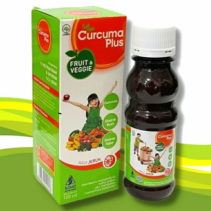 Jual Curcuma Plus Fruit & Veggie 100 mL | Shopee Indonesia