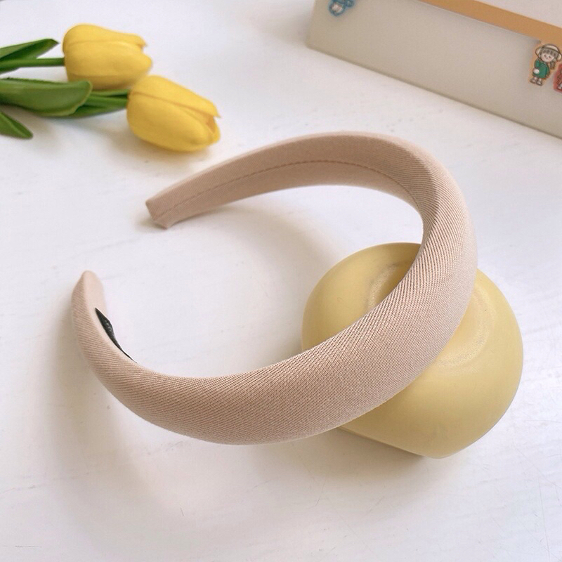 Jual GIRLS KINGDOM Premium quality Bando Nagita Bando kain fluffy warna ...