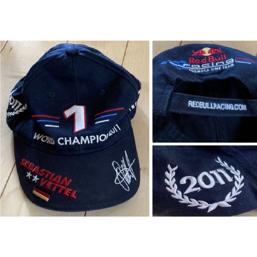 Jual Red Bull Racing F1 2011 Sebastian Vettel RARE World Champion Cap ...