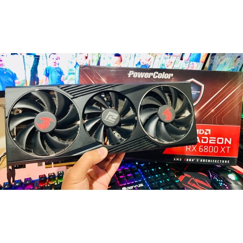 Jual RX 6800 XT powercolor Red Dragon | Shopee Indonesia