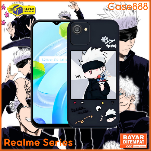 Jual Case Realmi 3 5 5i 10 C2 C11 C30 C30S C33 C55 Casing Anime Cute ...