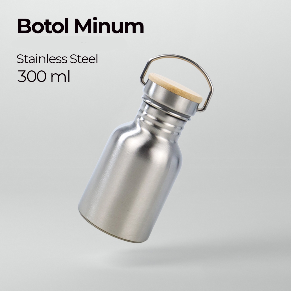 Jual Botol Minum Stainless Steel Water Bottle Tumbler 300ml - YM006 ...