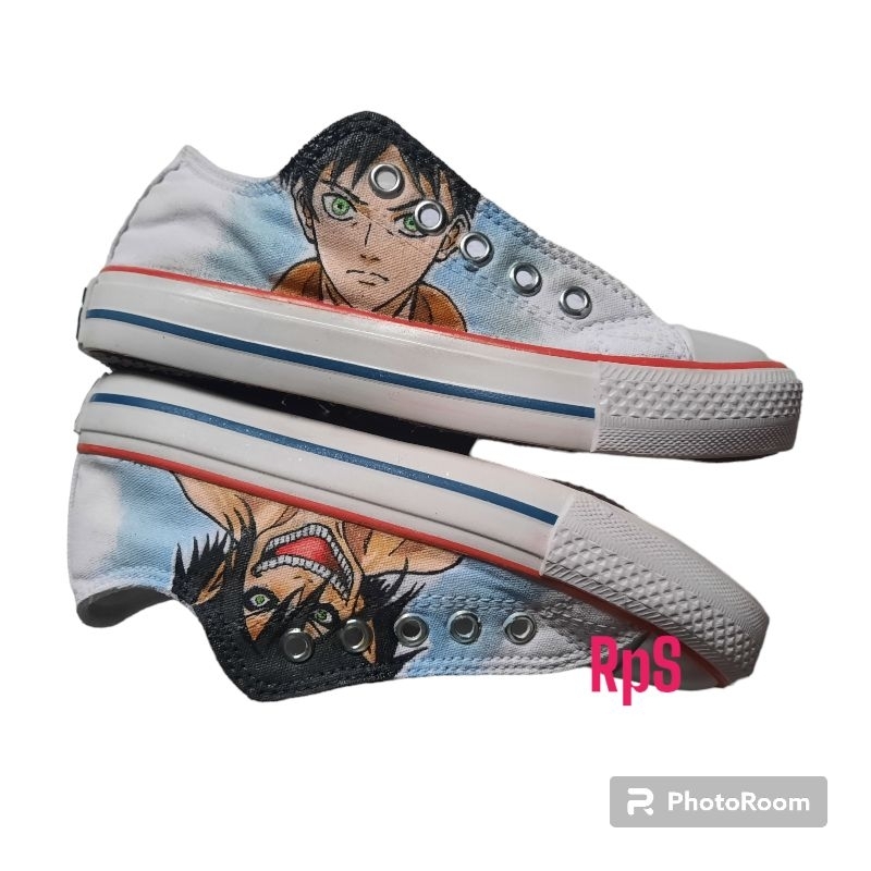 Jual Sepatu Attack On Titan Eren 01 | Shopee Indonesia