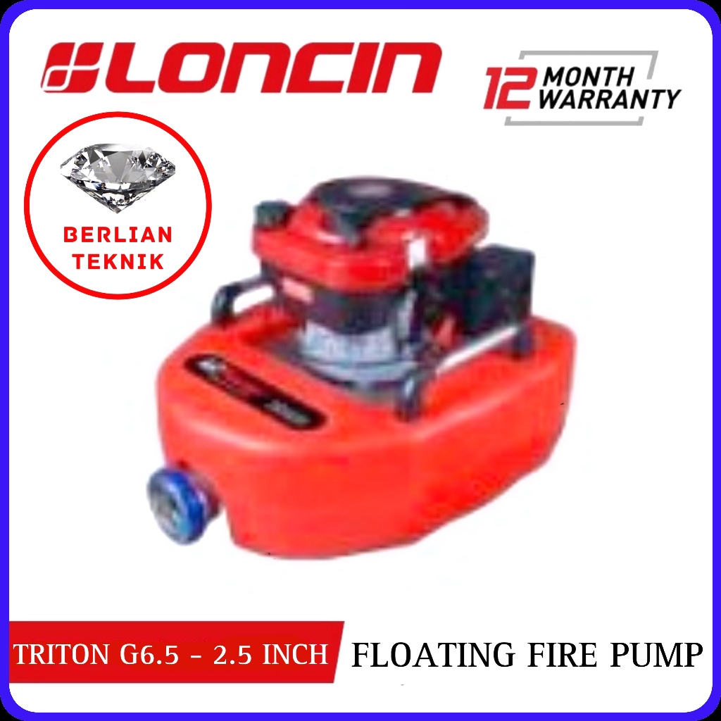 Jual Floating Pump Pompa Apung Portable Loncin Triton G65-2.5 Inch / 6. ...