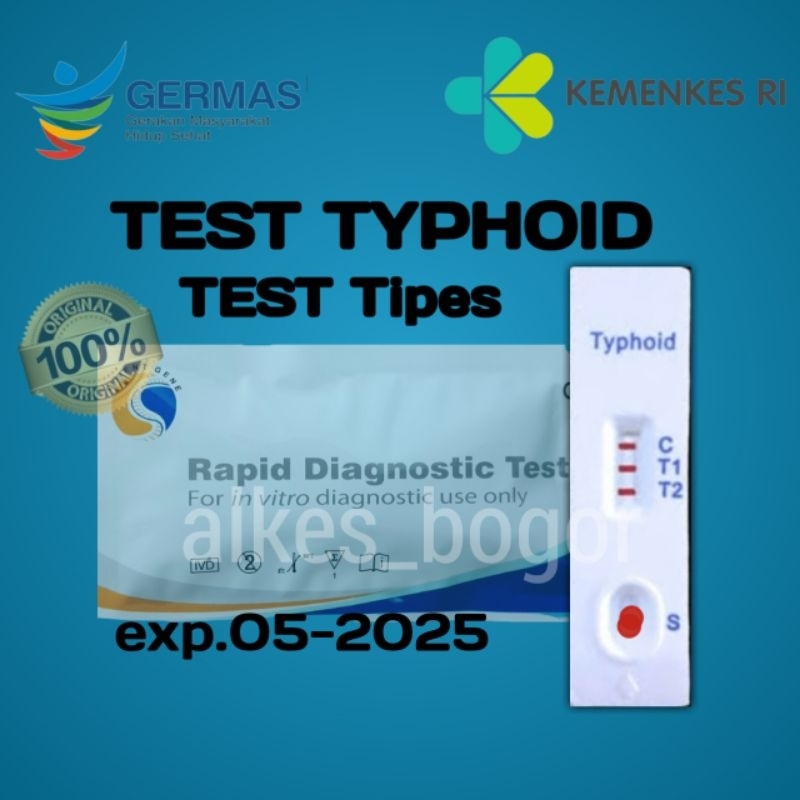 Jual Test TYPHOID IgG/IgM l Tes Tipes Satuan /pcs | Shopee Indonesia
