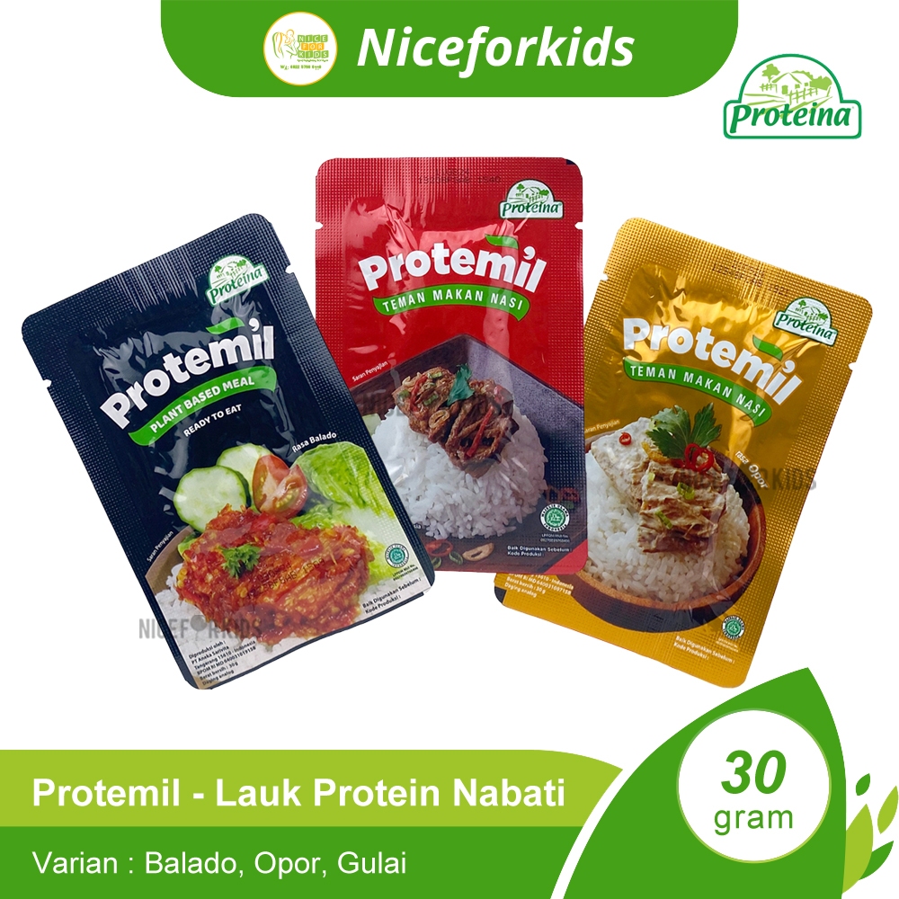 Jual Protemil Lauk Siap Santap 30gr / Protein Nabati / Daging Nabati ...