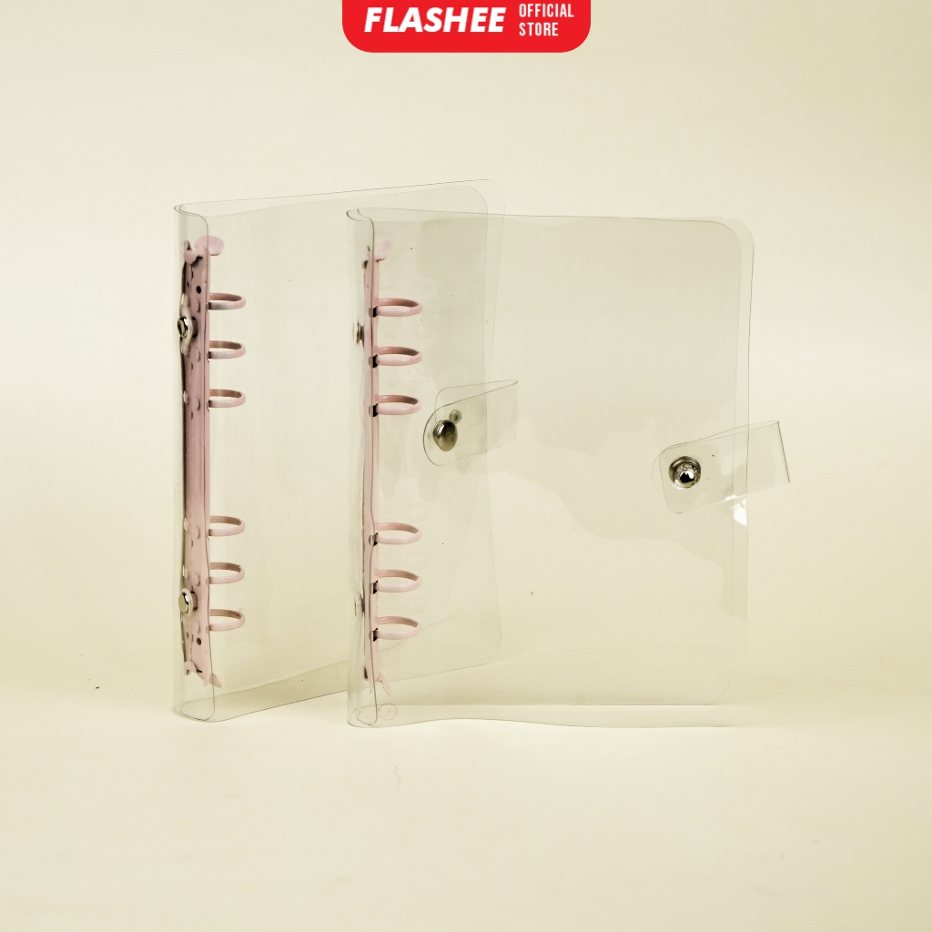 Jual Flashee Binder PC Kpop Cello Binder Transparan A4 3 ring A5 6 ring ...