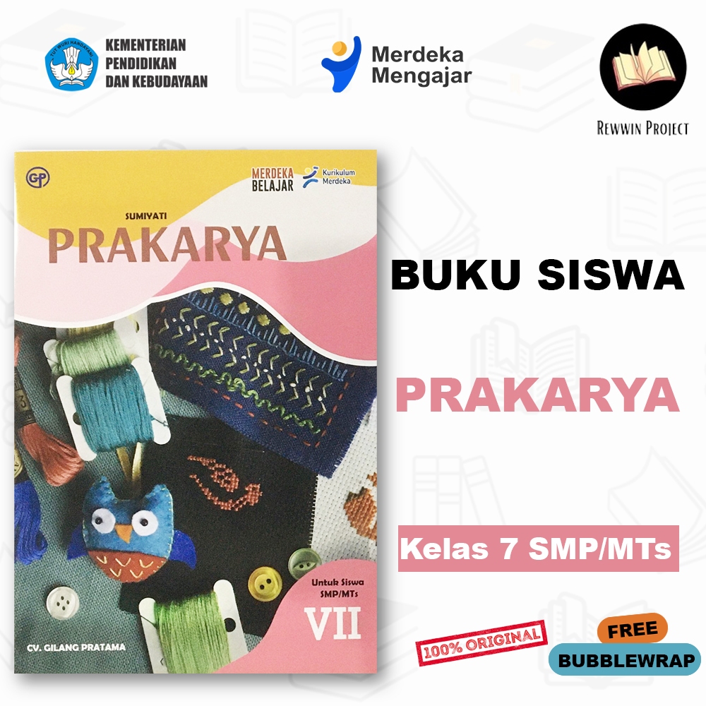 Jual Buku Siswa PRAKARYA Kelas 7 SMP/MTs Kurikulum Merdeka - Penerbit Gilang Pratama | Shopee ...