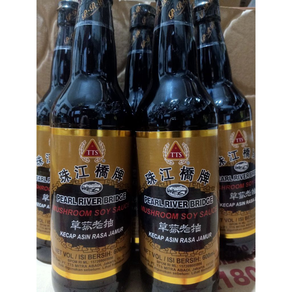 Jual Kecap Asin Rasa Jamur ( PEARL RIVER BRIDGE ) - 600ml | Shopee ...