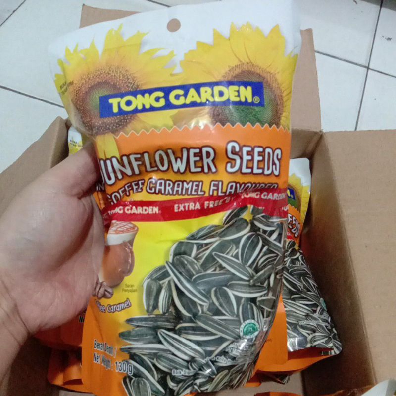 Jual Tong Garden Sunflower Seeds Buy 1 Get 1 Caramel Kuaci 130gr