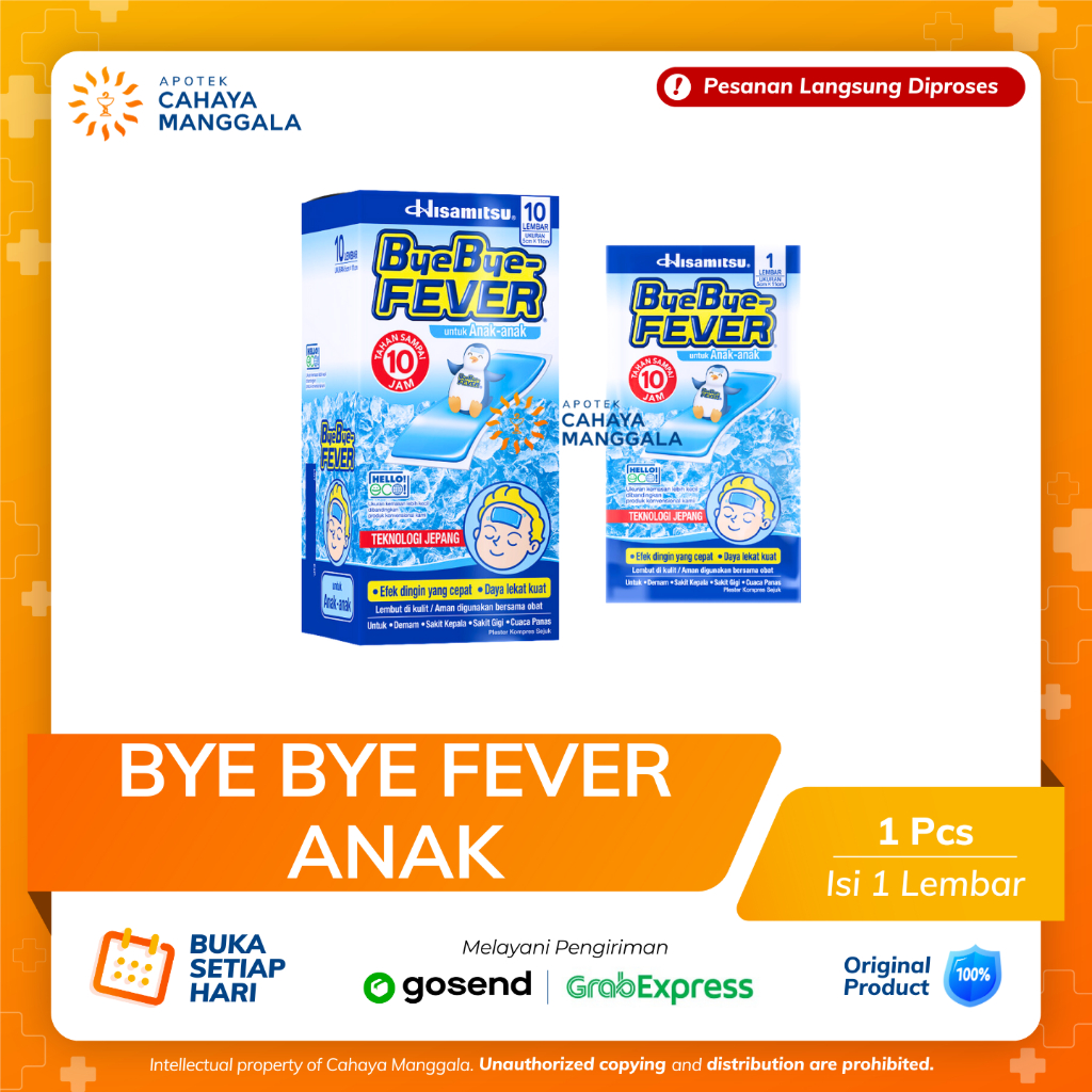 Jual BYE BYE FEVER ANAK | Shopee Indonesia