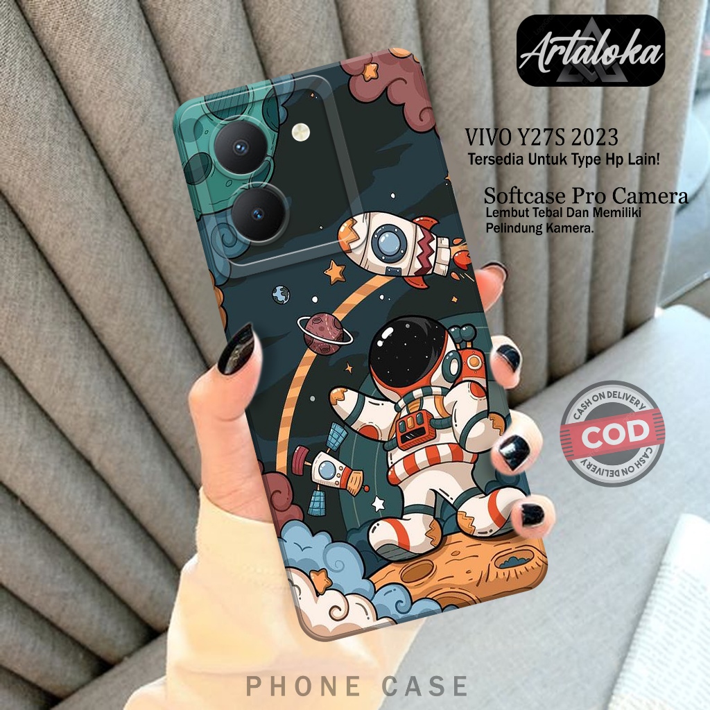 Jual Case Hp Vivo Y27s 2023 Terbaru Softcase Pro Camera Fashion Case Astronod Lucu Silikon Hp ...