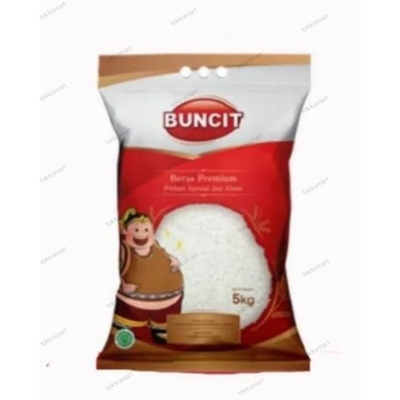 Jual Beras Premium Buncit 5kg | Shopee Indonesia