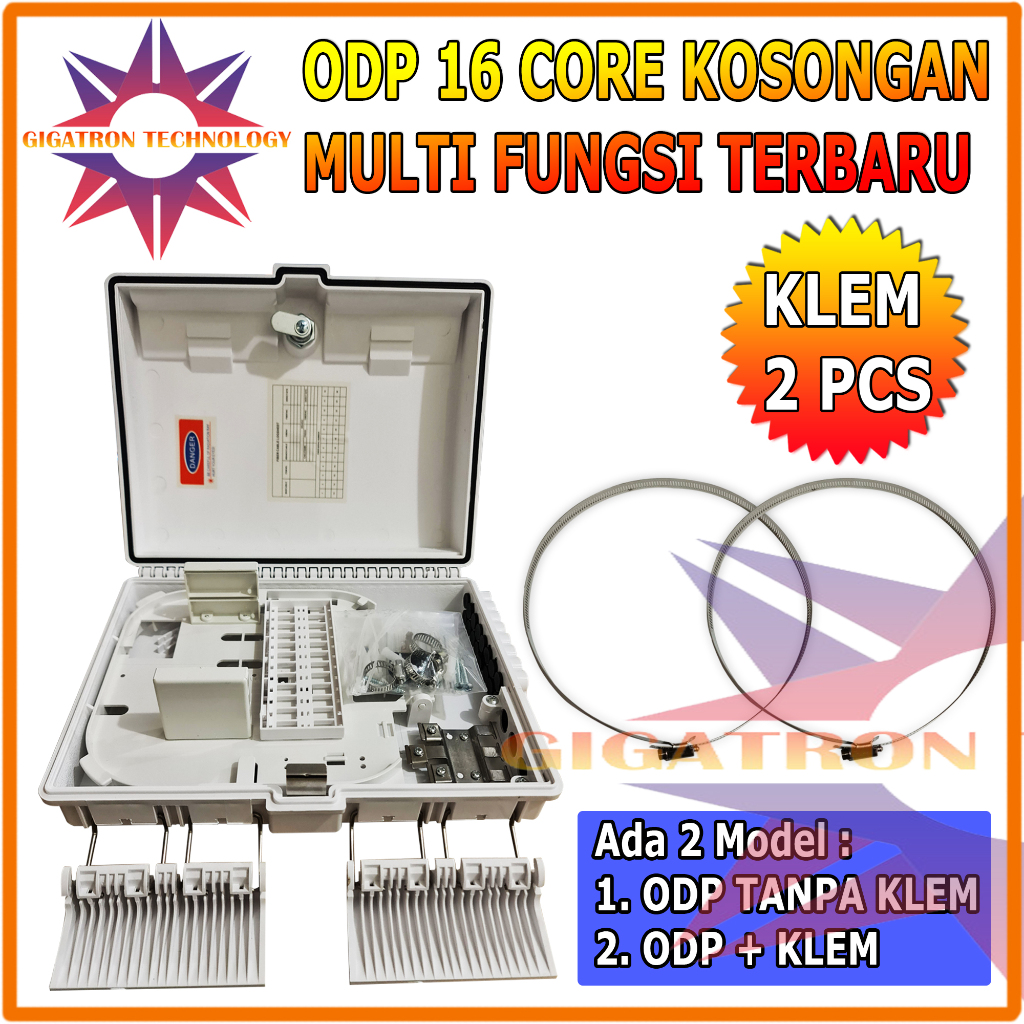 Jual ODP 16 Core SC Tube Splitter Double Lock Kosongan Odp Box 16 Core ...
