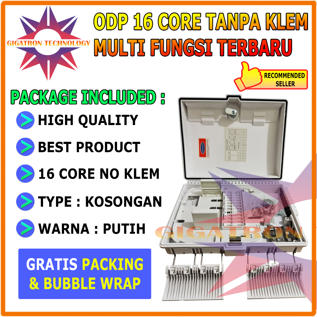 Jual ODP 16 Core FTTH Box 16 Core Fat 16 Core Kosongan Fiber Optic ODP ...