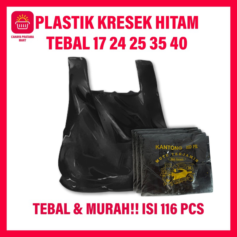 Jual KANTONG PLASTIK KRESEK HITAM KANTONG KRESEK HITAM PLASTIK PACKING ...