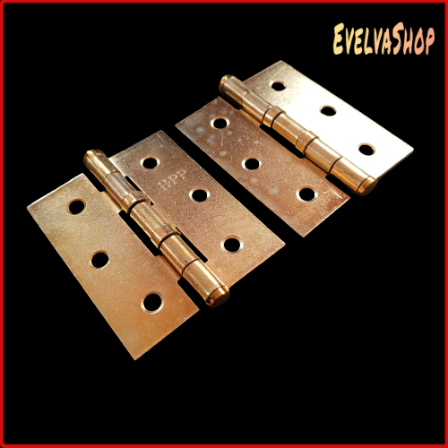 Jual Engsel Pintu Plat Engsel Jendela Kuning 3 Inch | Shopee Indonesia