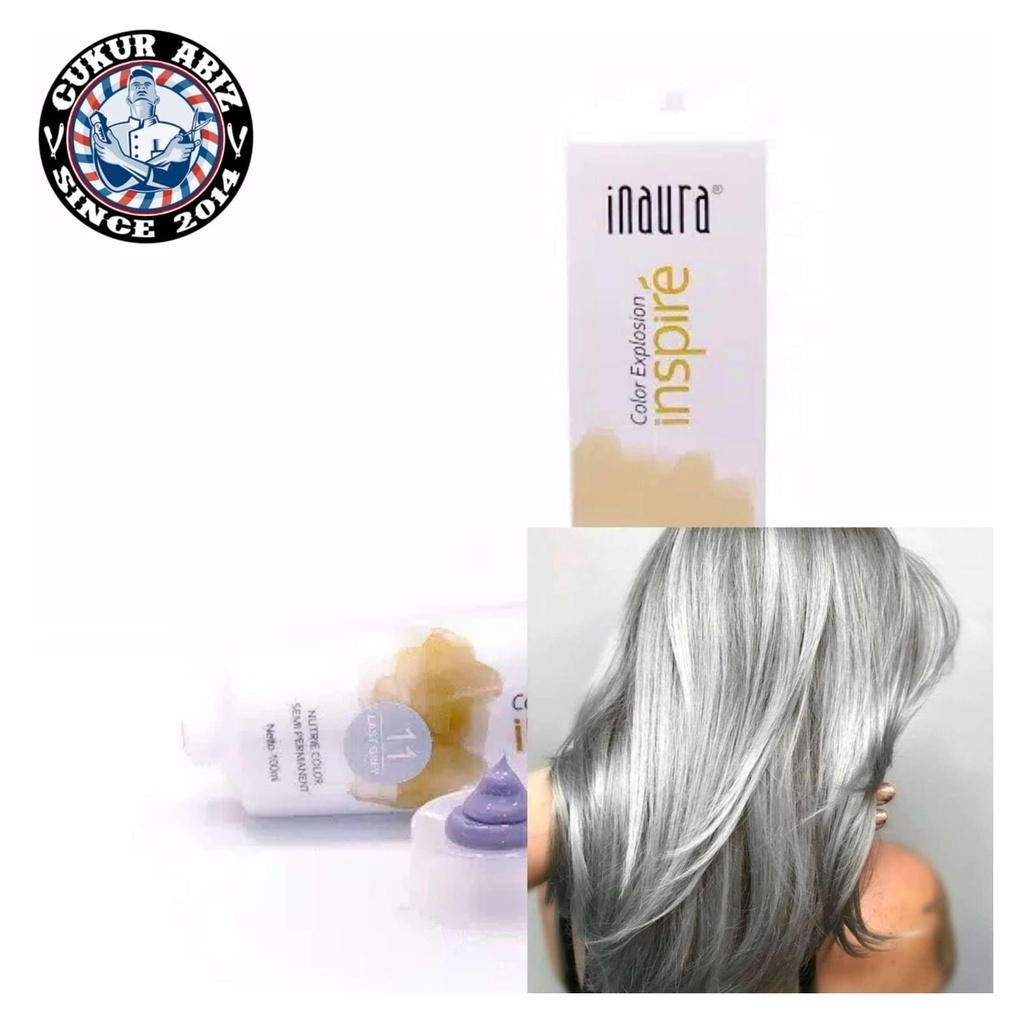 Jual INAURA Color Explosion INSPIRE 100ML | Semir Rambut | Shopee Indonesia