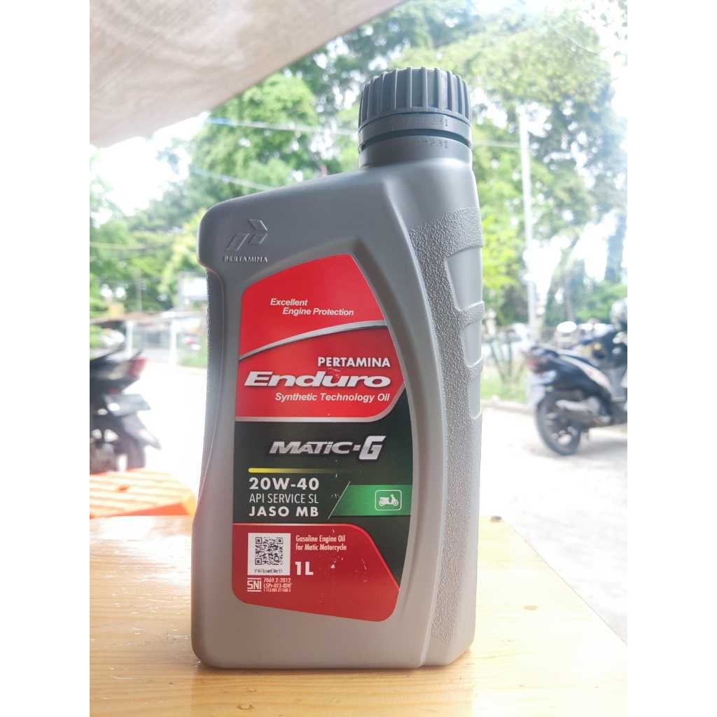 Jual Oli Enduro Matic G 20W/40 1L ORIGINAL ASLI 100% | Shopee Indonesia