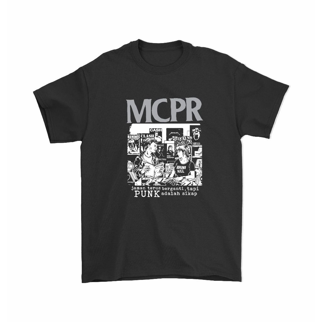 Jual Kaos Band MCPR Punk Is Attitude | Tshirt Band | Baju Distro Pria ...