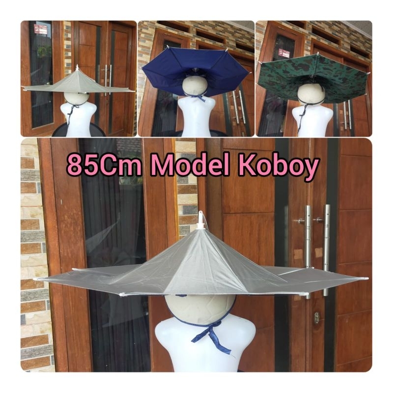 Jual Payung Topi Besar / Payung Mancing / Payung Kepala Ukuran Besar ...
