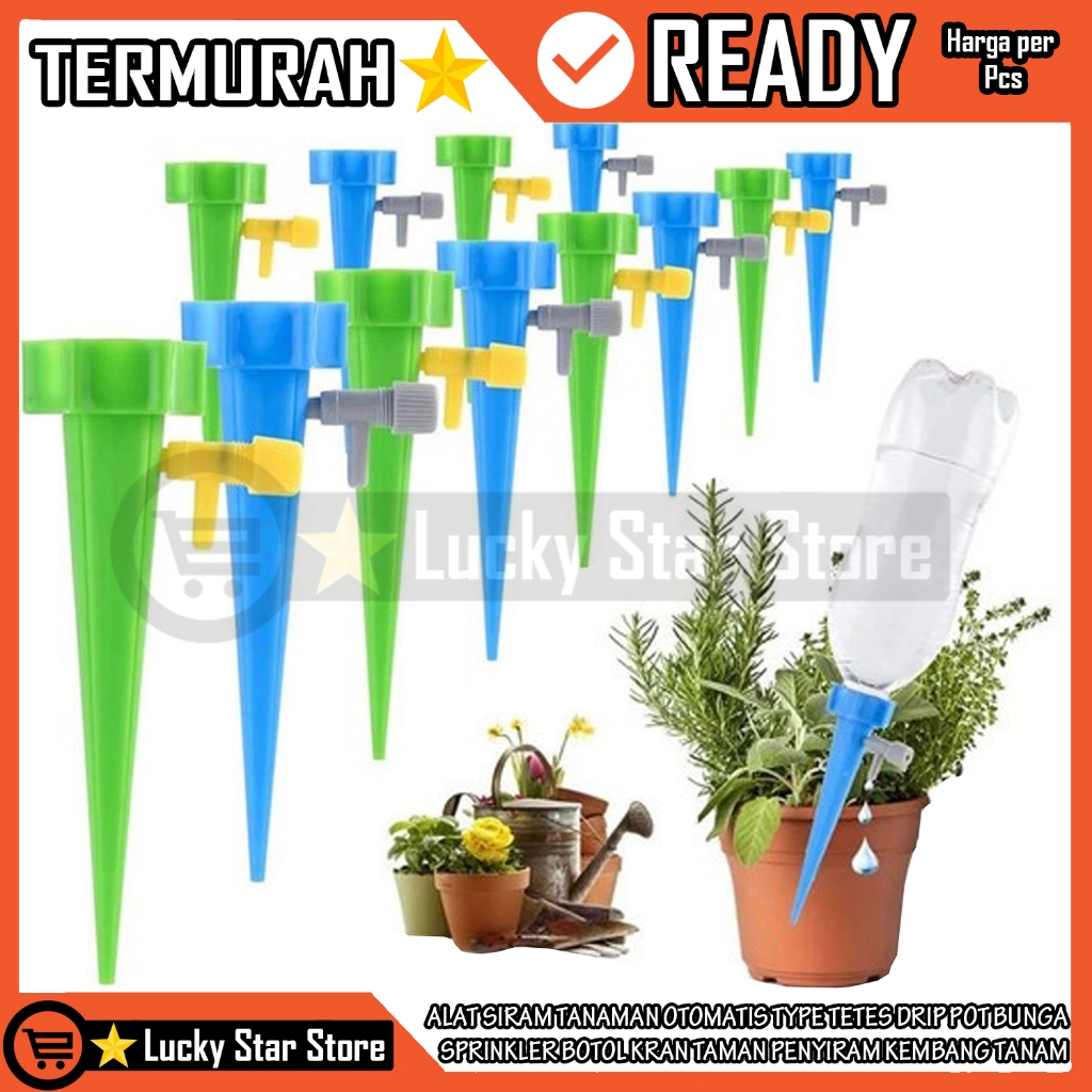 Jual Penyiram Tanaman Type Tetes Drip Pot Otomatis Bunga Sprinkler ...