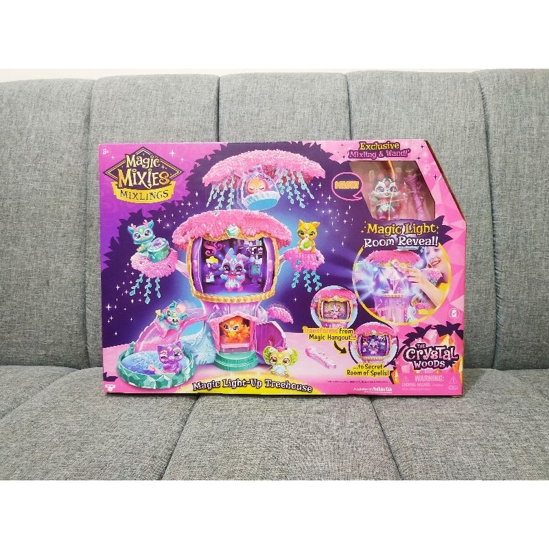Jual Magic Mixies Mixlings S3 : Magic Light Up Treehouse Playset Mainan ...
