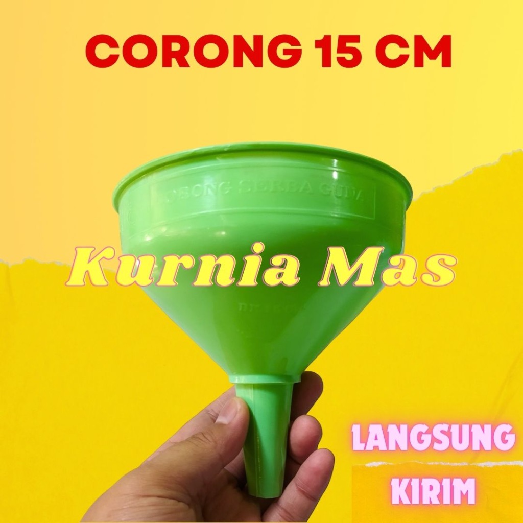 Jual Corong Serbaguna Plastik 15 CM Corong Air Minyak | Shopee Indonesia
