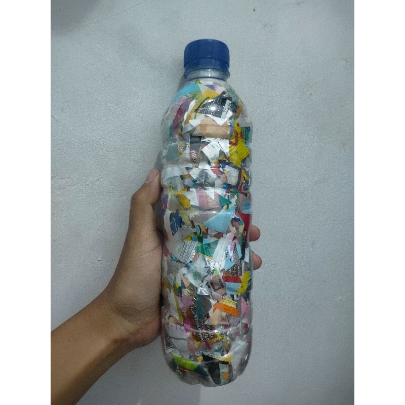 Jual Eco brick botol aqua / ecobrick 600ml | Shopee Indonesia